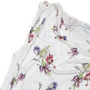 Dior | Dresses | Christian Dior Paris Rare Beautiful Floral Logo ...